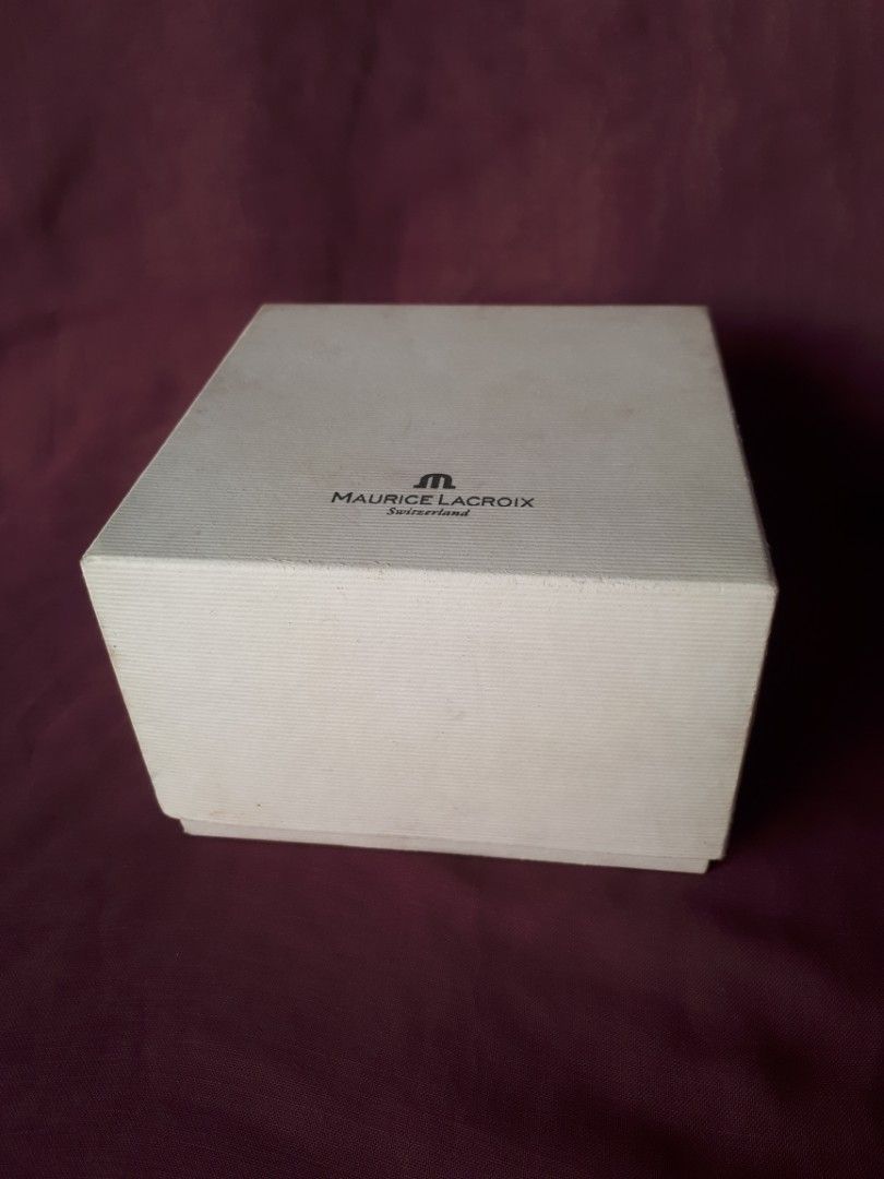Box Jam MAURICE LACROIX Original, Fesyen Pria, Jam Tangan di Carousell