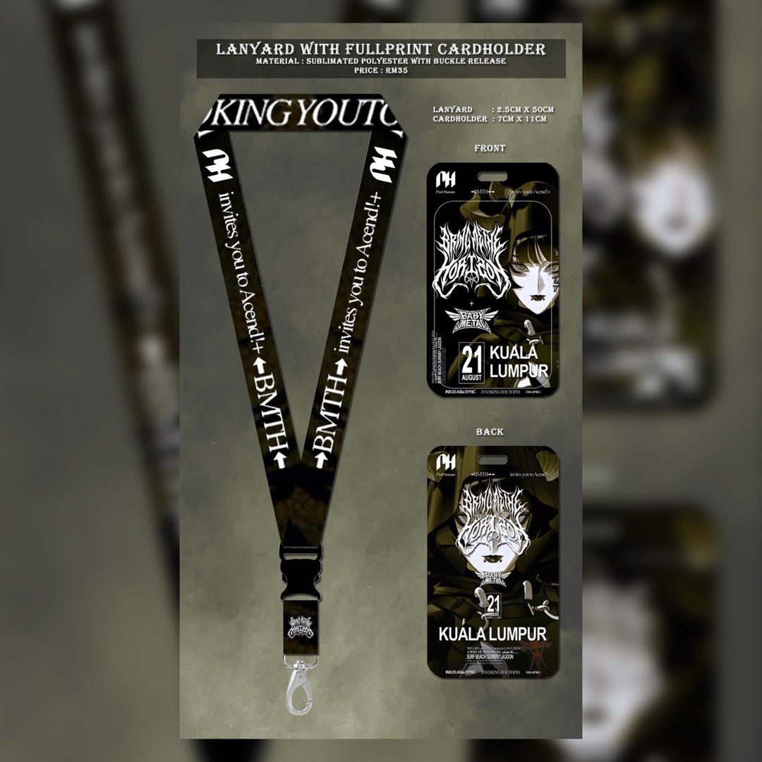 BRING ME THE HORIZON YOUTOPIA TOUR live in Malaysia 2024 (RM28-RM35 ...