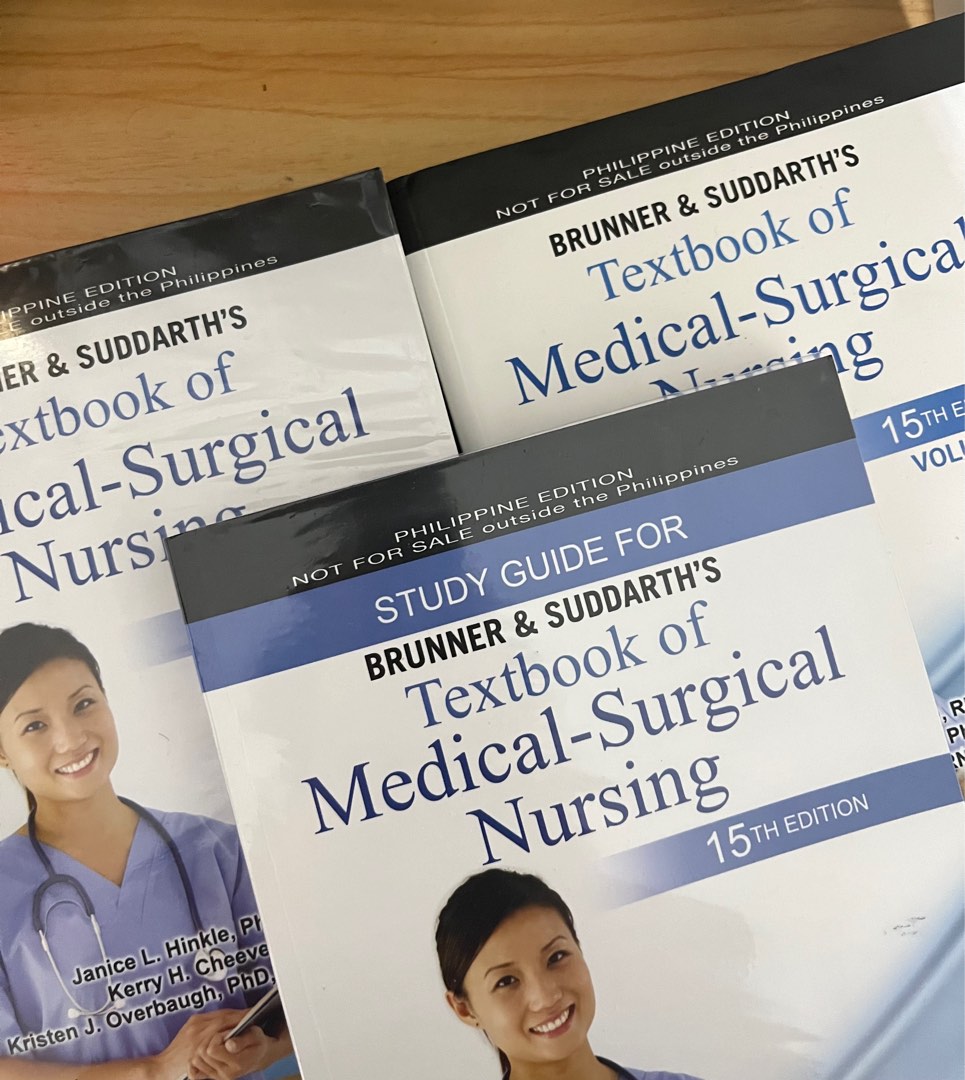 BRUNNER & SUDDARTH'S TEXTBOOK OF MEDICAL-SURGICAL NURSING 15TH EDITION ...