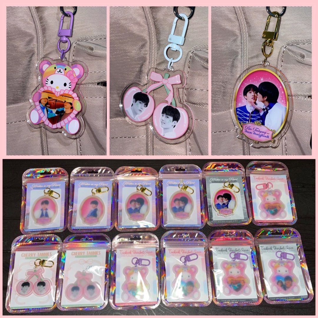 BTS Taekook Keyring | Jungkook Taehyung VKook Keychain, Hobbies & Toys ...