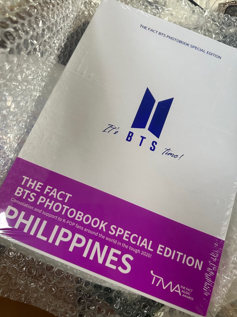 BTS The Fact Music Awards Photobook Special Edition Philippines ...