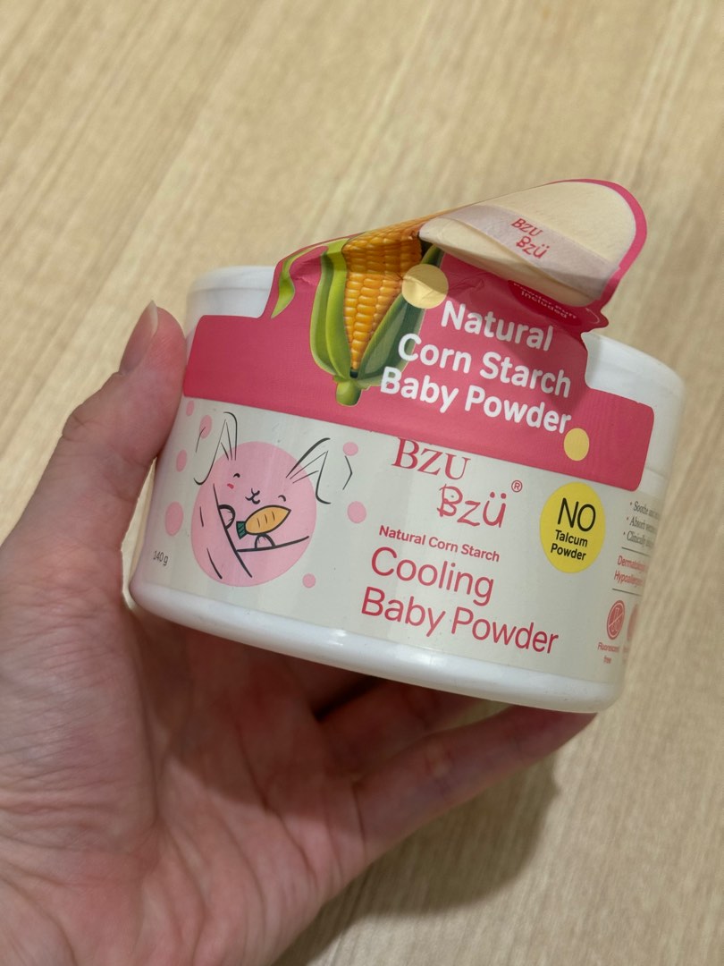 Bzu Bzu Cooling Baby Powder, Babies & Kids, Bathing & Changing, Baby ...