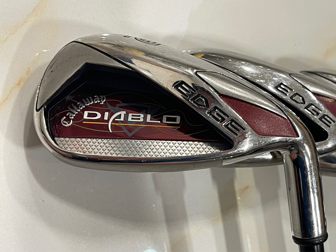 Callaway Diablo Edge Golf Set (6,7,8,9,P), 運動產品, 運動與體育, 運動與體育 - Golf ...