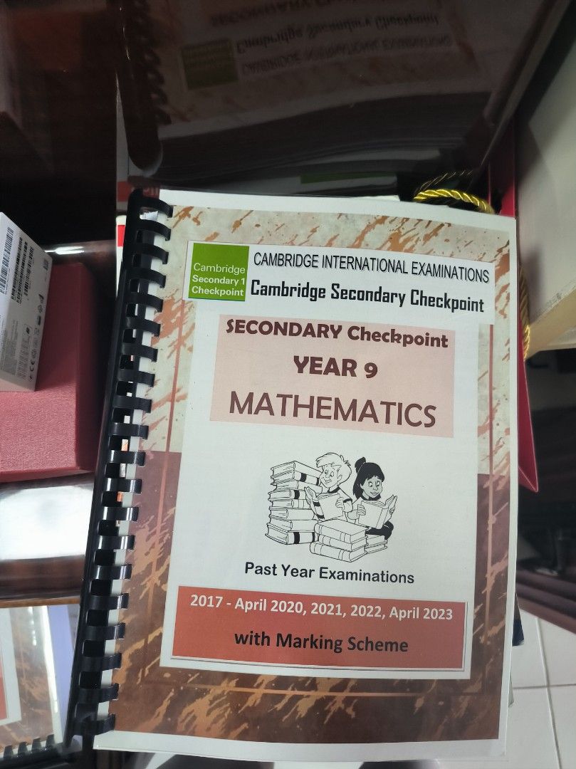 cambridge yr 9 checkpoint nath past year papers, Hobbies & Toys, Books ...