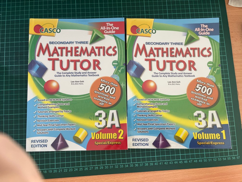 Casco Singapore Math sec 3A, Hobbies & Toys, Books & Magazines ...