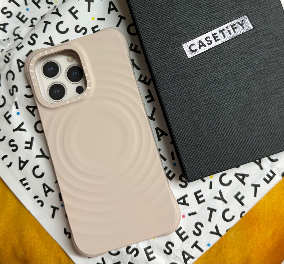 CASETIFY RIPPLE CASE (OAT) FOR IPHONE 15 PRO MAX, Mobile Phones ...