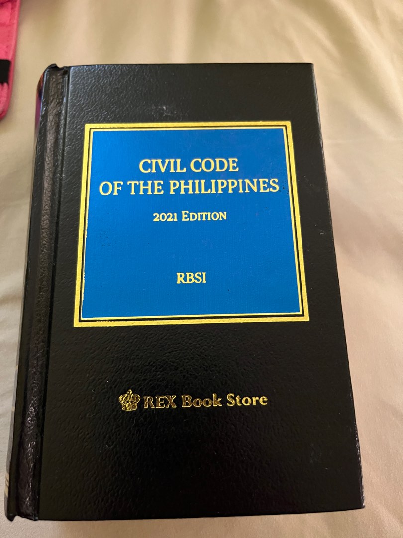 Civil Code of The Philippines 2021 Edition by Rex Book Store, Hobbies ...