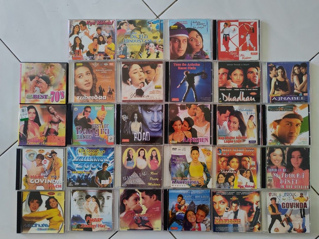 Classic Bollywood VCDs, Hobbies & Toys, Music & Media, CDs & DVDs on Carousell