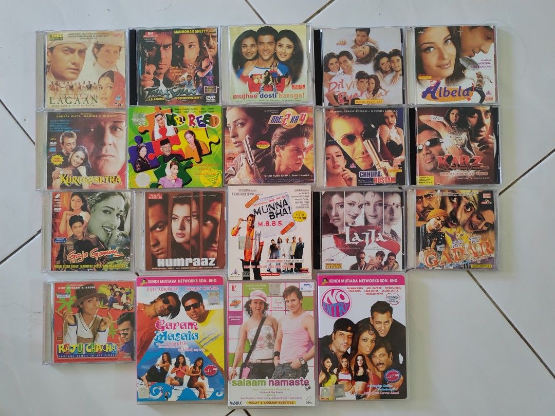 Classic Bollywood VCDs, Hobbies & Toys, Music & Media, CDs & DVDs on Carousell