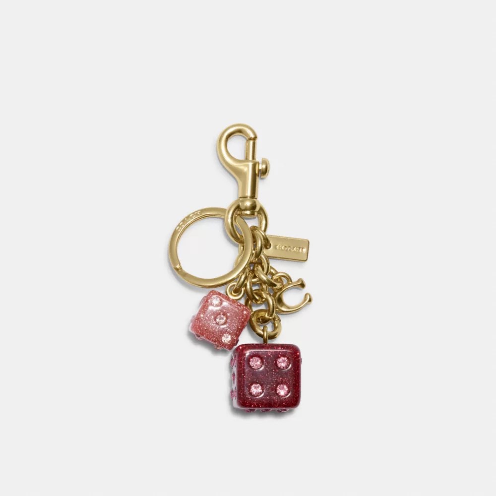 Coach- Dice Cluster bag charm , Women's Fashion, Watches & Accessories ...