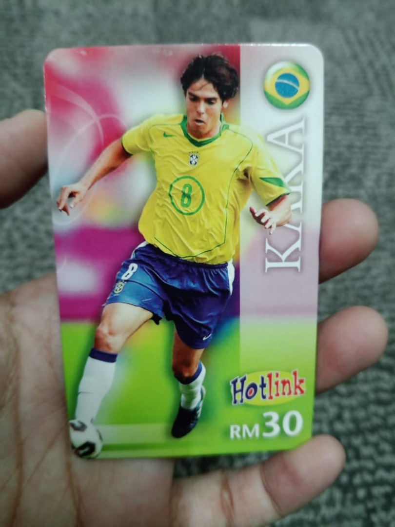 Collector's Item - Ricardo Kaká Limited Edition Hotlink Card, Hobbies ...