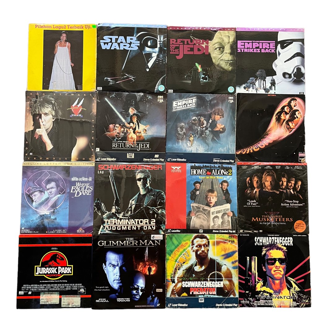 COMBO VINTAGE VINYL & DISC LASER, Hobbies & Toys, Music & Media, Vinyls ...