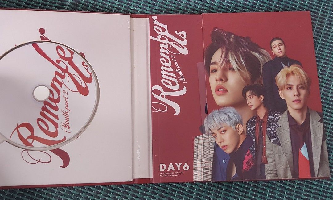 DAY6 REMEMBER US: YOUTH PART 2, Hobbies & Toys, Music & Media, CDs & DVDs on Carousell