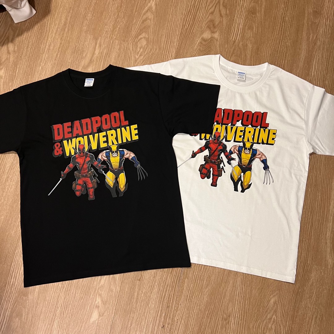 DEADPOOL & WOLVERINE Merchandise Shirt Oversized, Men's Fashion, Tops ...
