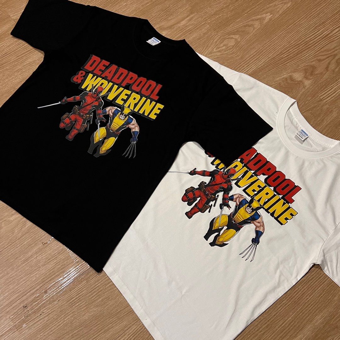 DEADPOOL & WOLVERINE Merchandise Shirt Oversized, Men's Fashion, Tops ...