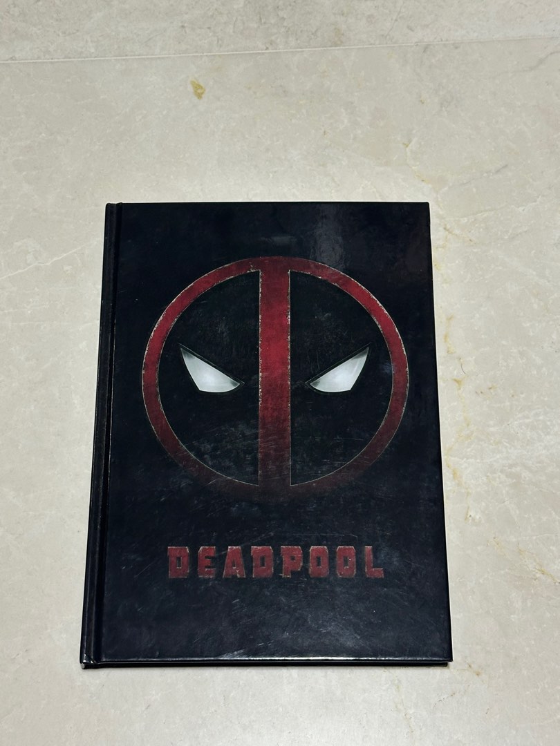 Deadpool Notebook, Hobbies & Toys, Toys & Games on Carousell
