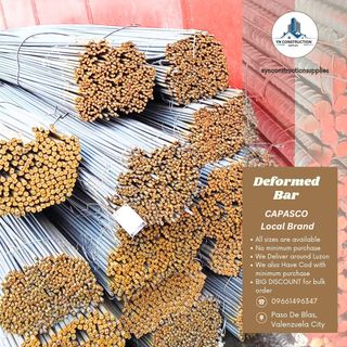 DEFORMED BAR(CAPASCO), Commercial & Industrial, Construction & Building ...