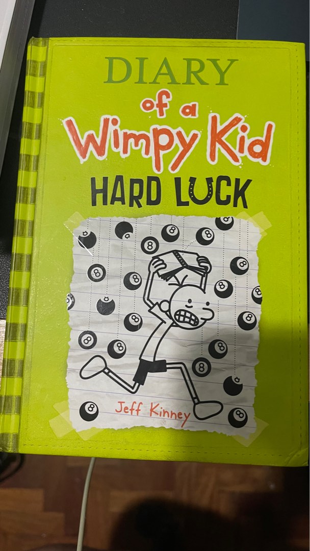 Diary of a Wimpy Kid Hard Luck (Hardbound) by Jeff Kinney, Hobbies ...