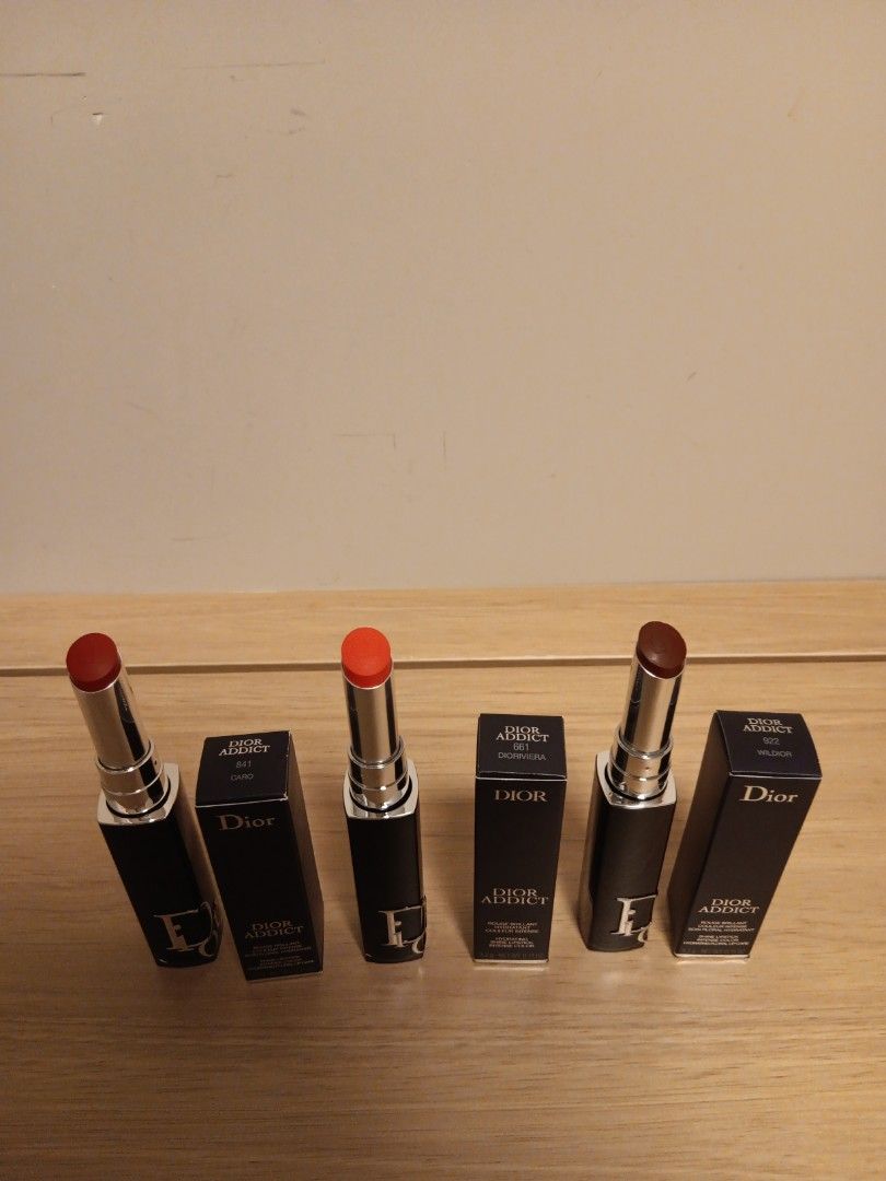 Dior Addict Lipstick #841, #661, #922, 美容＆個人護理, 健康及美容 - 皮膚護理, 化妝品 ...