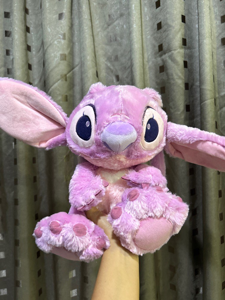 Disney Parks Stitch Angel Plushie, Hobbies & Toys, Toys & Games on ...