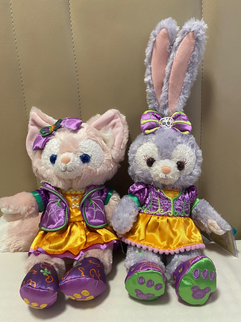 香港迪士尼Duffy and Friends - 全新Stella Lou & Lina Bell公仔, 興趣及遊戲, 玩具 & 遊戲類 ...