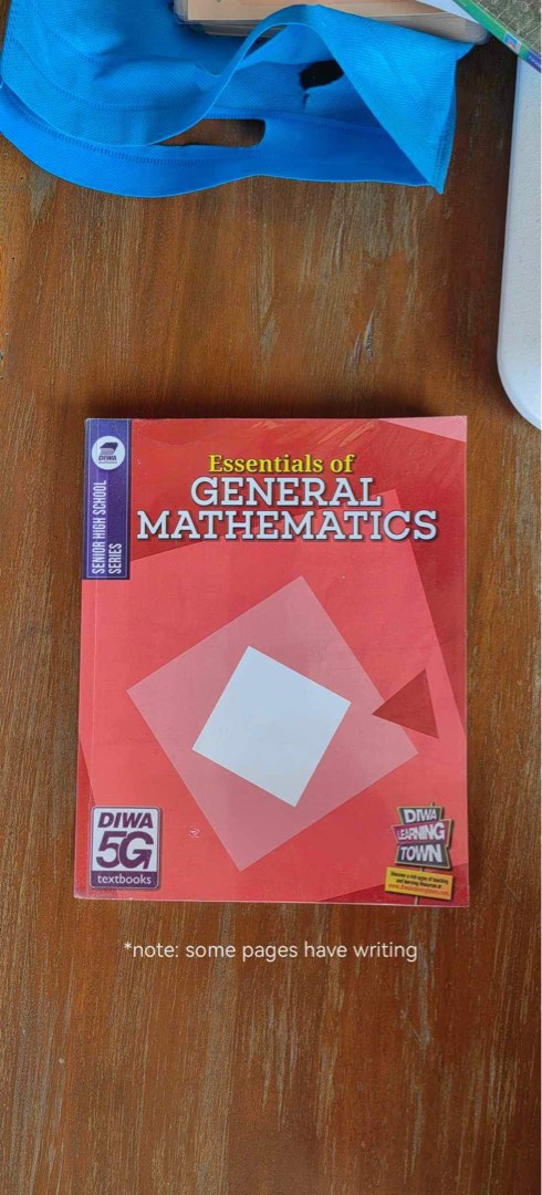 Essentials of General Mathematics book, Hobbies & Toys, Books ...