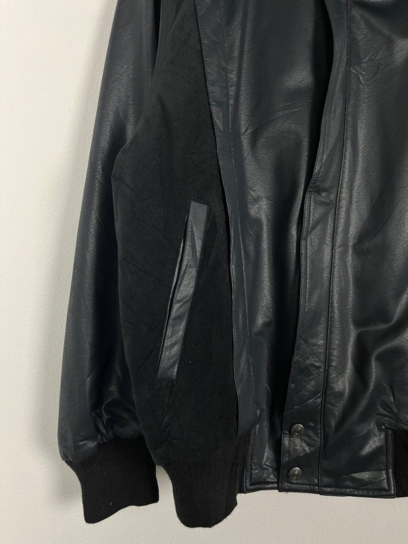 Exceed Jacket PVC Leather, Men's Fashion, Coats, Jackets and Outerwear ...
