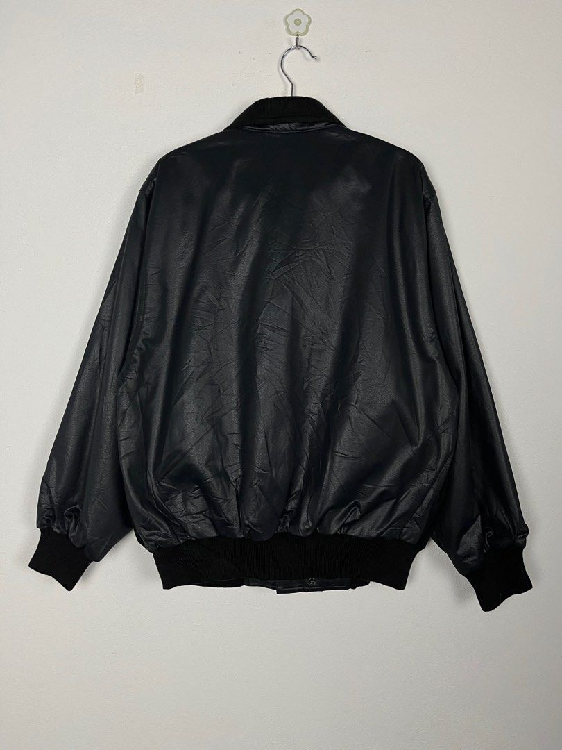 Exceed Jacket PVC Leather, Men's Fashion, Coats, Jackets and Outerwear ...