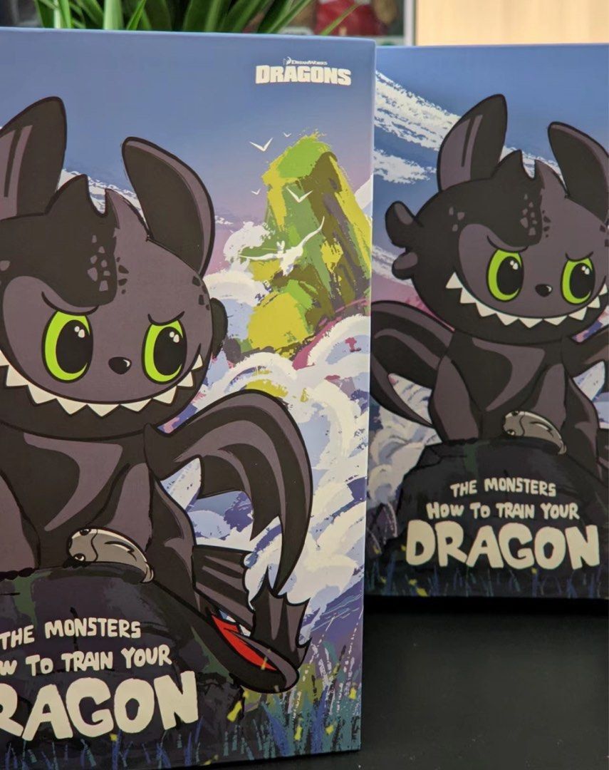 EXCLUSIVE! The monsters labubu how to train your dragon, Hobbies & Toys ...