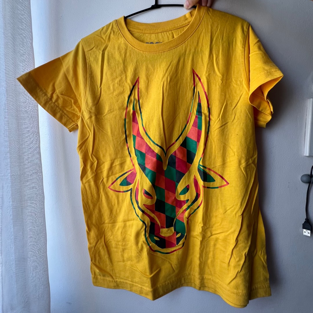 FEU Far Eastern University Unisex Yellow Mosaic Tamaraw Shirt, Women's ...