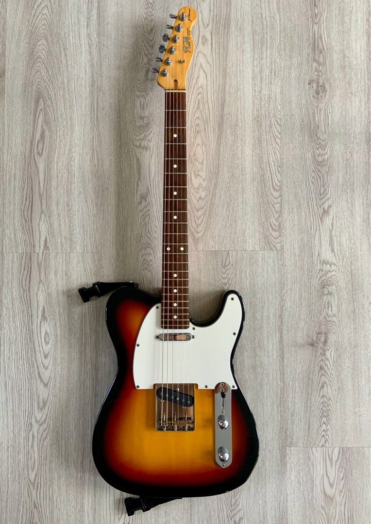 FGN (Fujigen) J-Classic 3TS Telecaster MIJ loaded with Bareknuckle ...