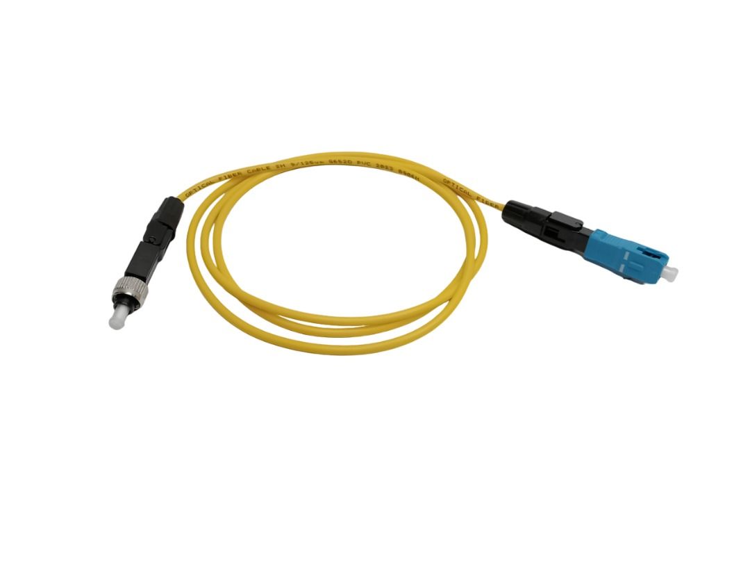FIBER OPTIC PATCH CORD CABLE SC-UPC to FC-UPC SINGLE MODE, QUICK ...