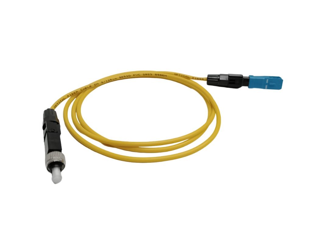 FIBER OPTIC PATCH CORD CABLE SC-UPC to FC-UPC SINGLE MODE, QUICK ...