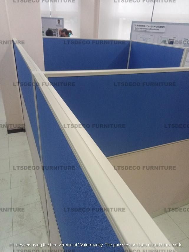 FULL FABRIC WORKSTATION PARTITION | OFFICE PARTITION, Furniture & Home ...