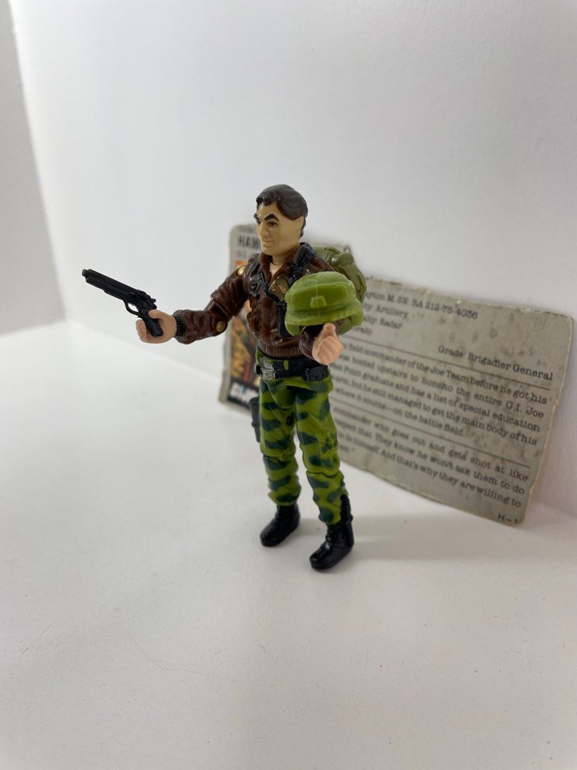 GI Joe vintage 1986 Hawk Complete Hasbro Action Figure complete with ...