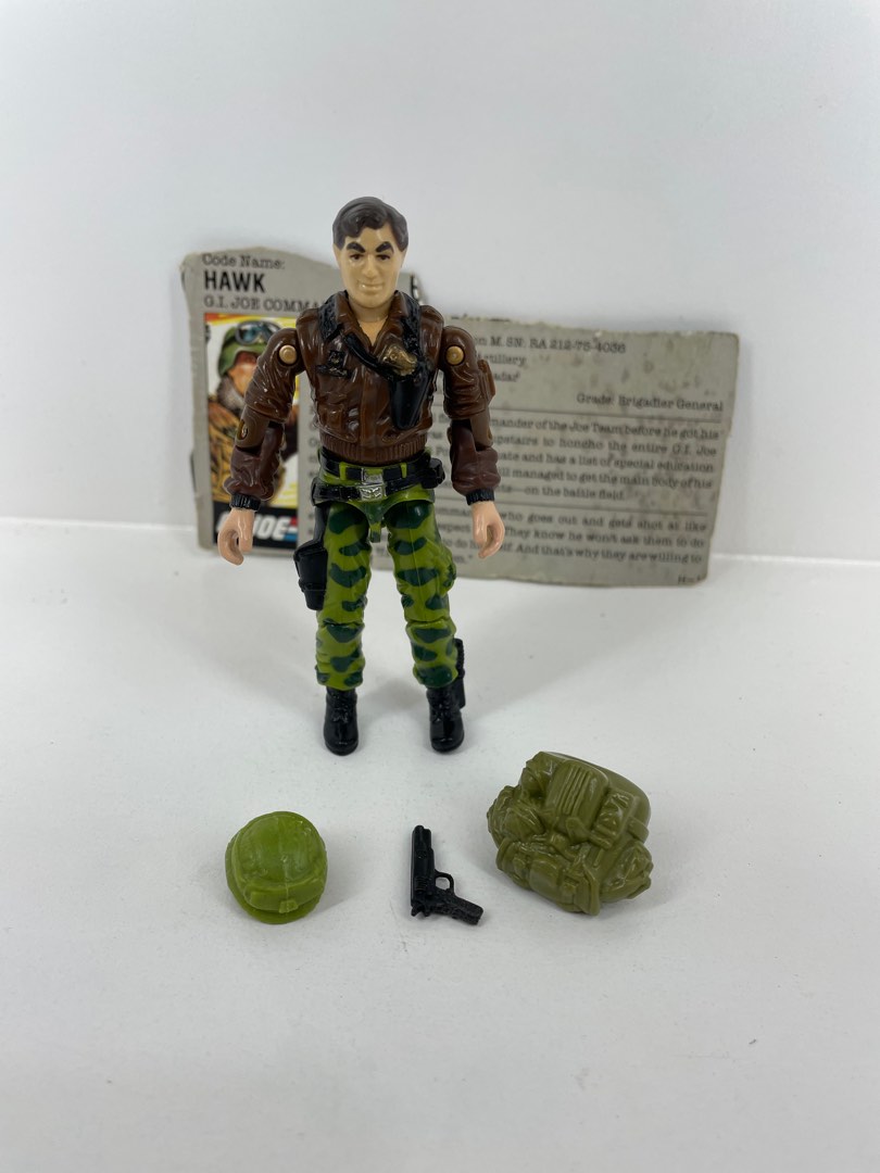 GI Joe vintage 1986 Hawk Complete Hasbro Action Figure complete with ...