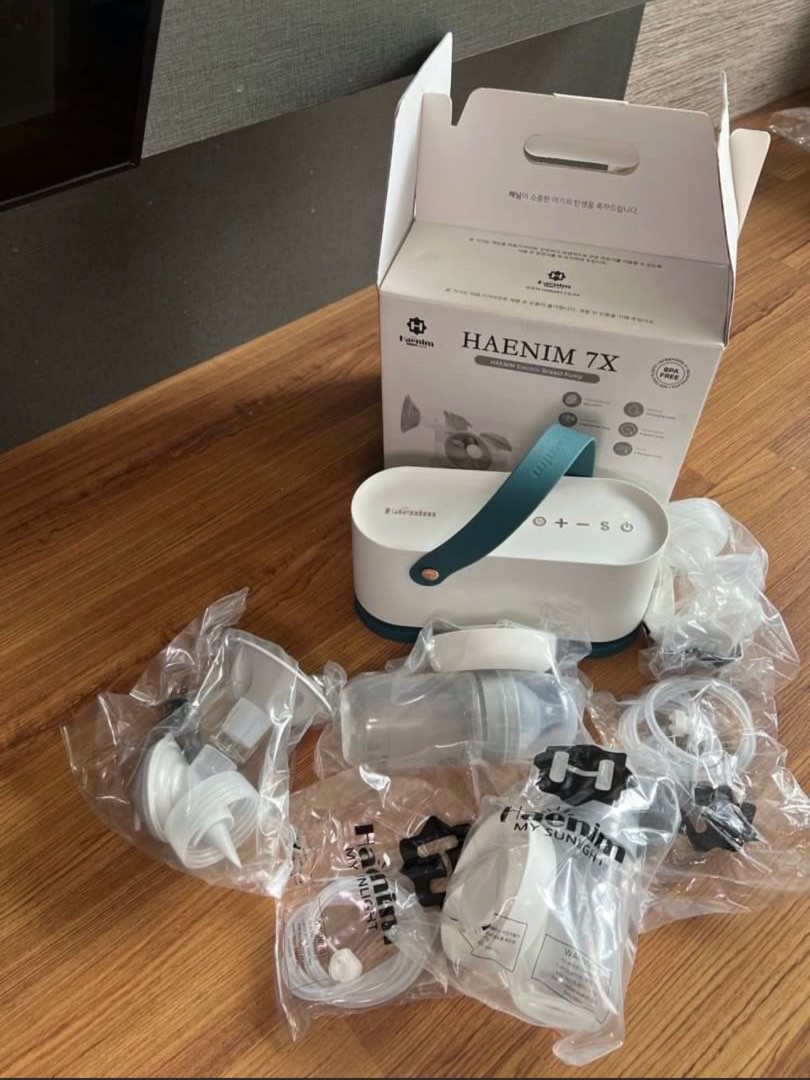 Haenim 7X hospital grade pump, Babies & Kids, Nursing & Feeding ...