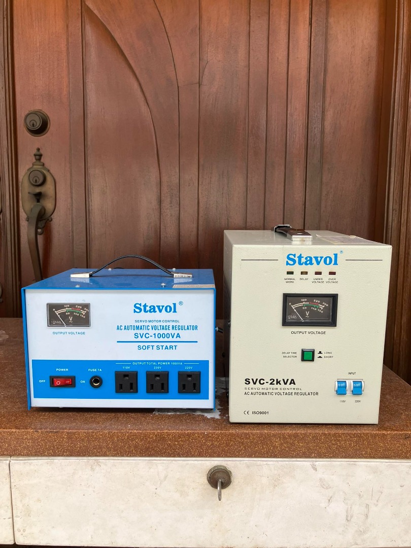 Heavy Duty 5-10 years Stavol Original 3KVA 5KVA 10KVA Servo motor AVR ...
