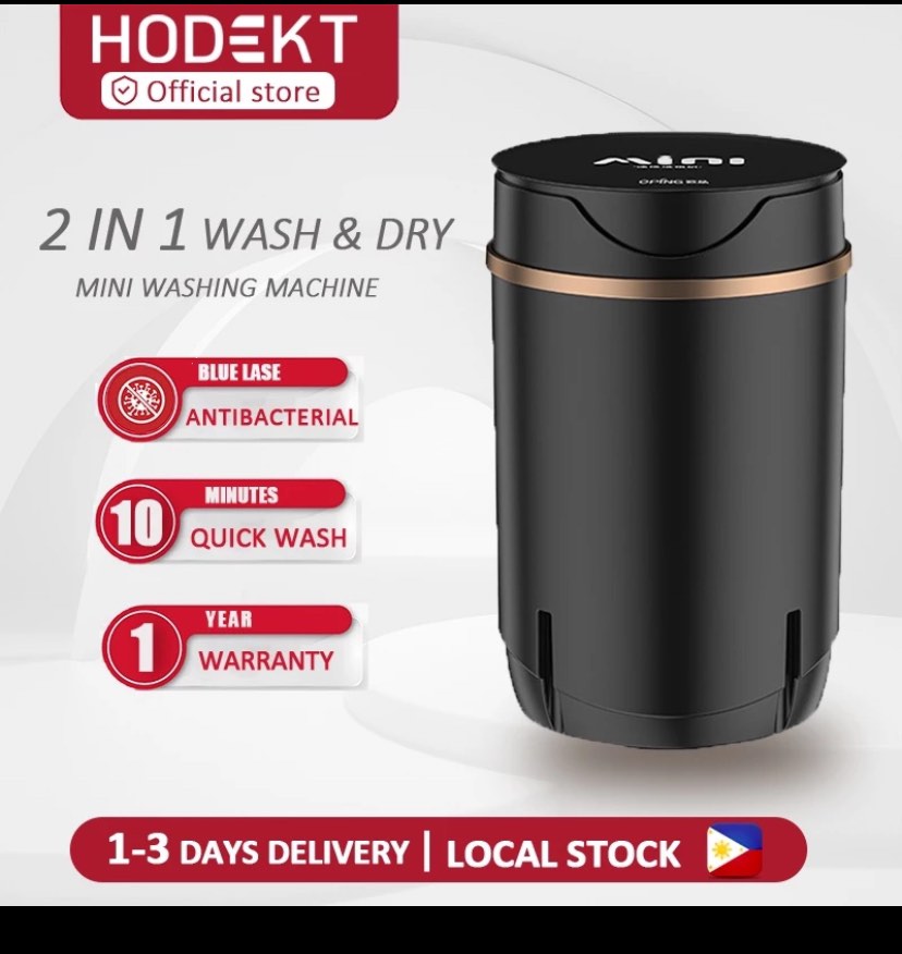 Hodekt Portable Washing Machine with Dryer, TV & Home Appliances ...