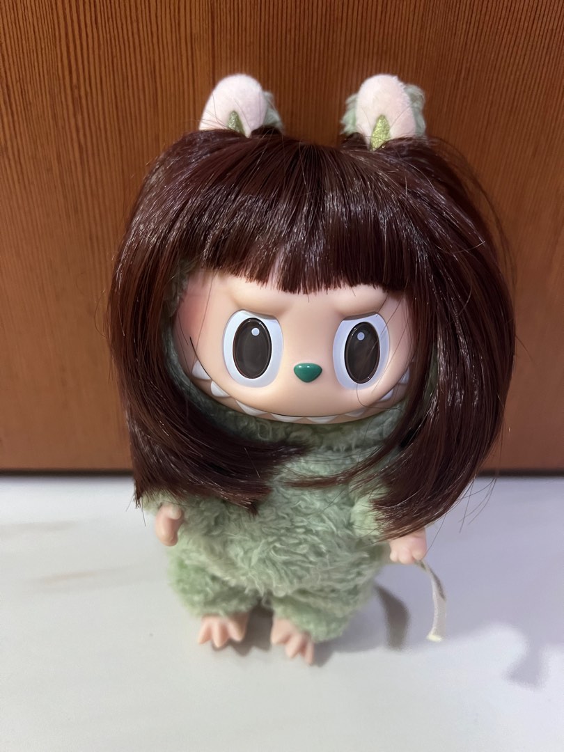 Labubu hair wig, Hobbies & Toys, Toys & Games on Carousell