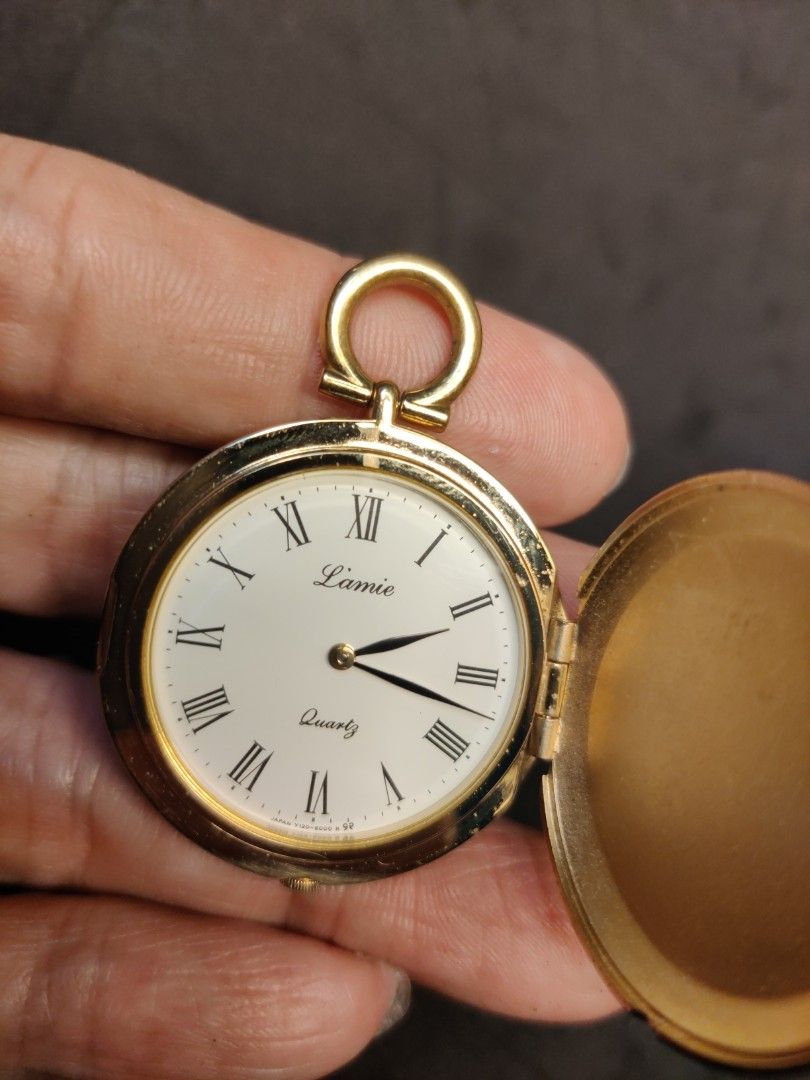 Lamie Quartz pocket watch, Luxury, Watches on Carousell