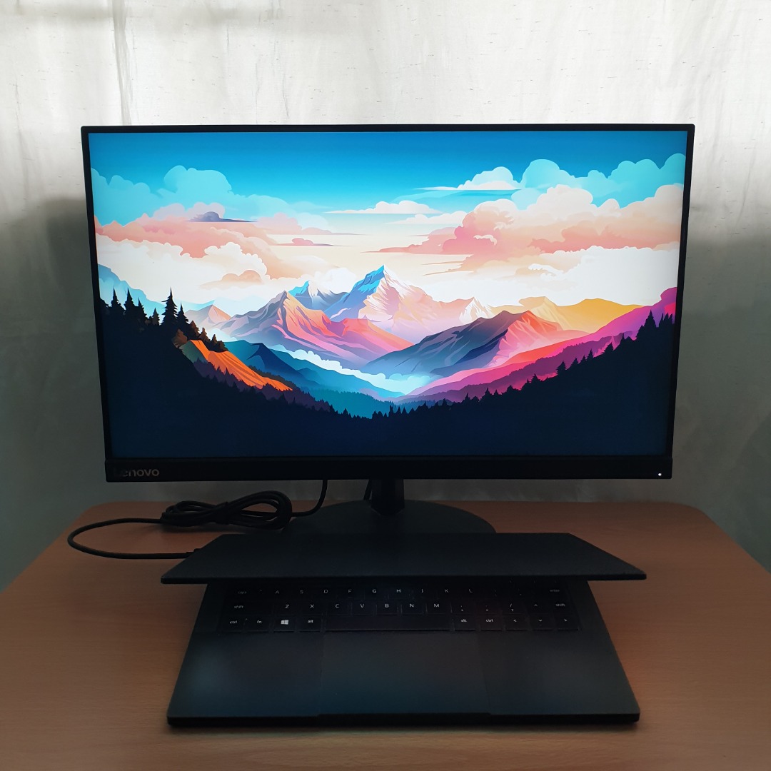 Lenovo L24e-20 23.8" Inch Full HD 1080p LED Backlight Monitor | Flat ...