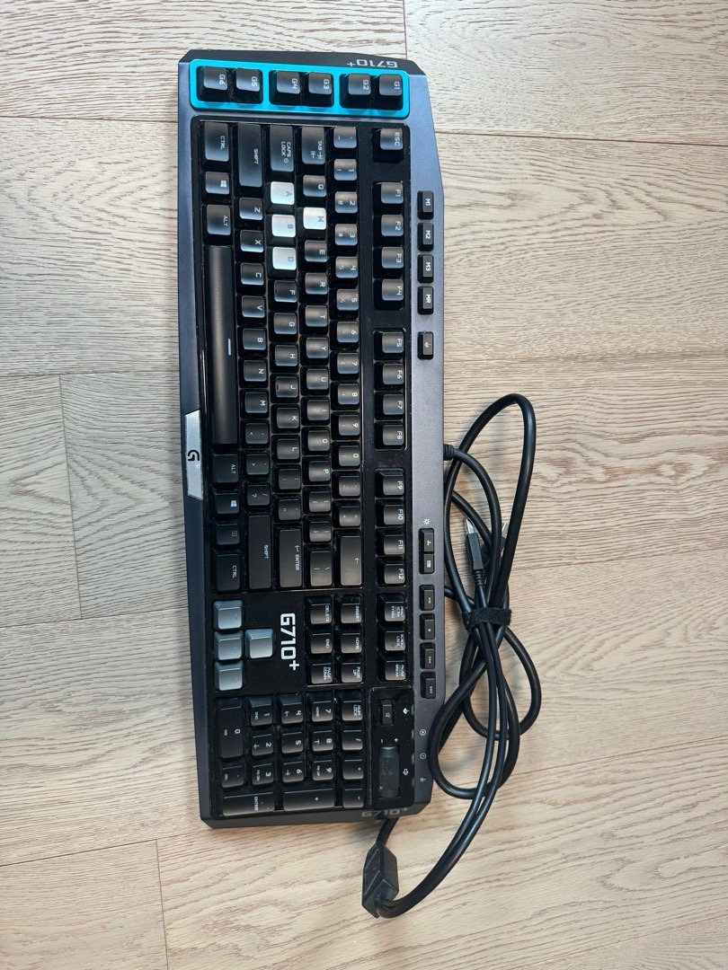 Logitech G710+ Mechanical Gaming Keyboard with Tactile High-Speed Keys ...