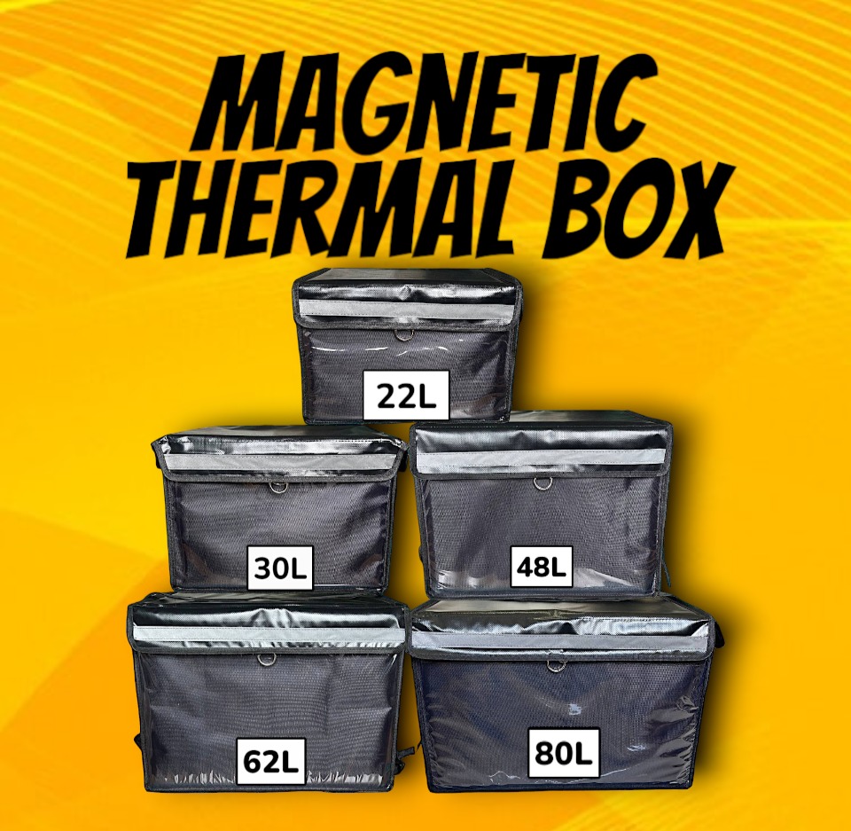 MAGNETIC THERMAL BAG | VEHICLE STORAGE BOX | DELIVERY THERMAL BAGS ...