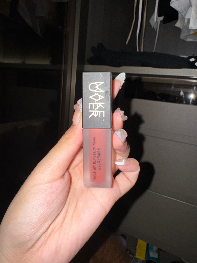 MAKE OVER Powerstay Vivid Waterlite Lip Stain - Liptint tahan lama ringan watery base ombre nude ...