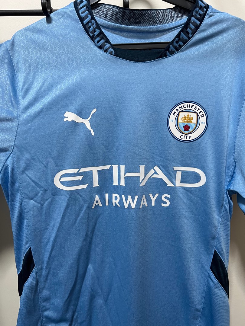 Manchester City 24/25 Jersey - Foden number 47, Men's Fashion, Tops ...