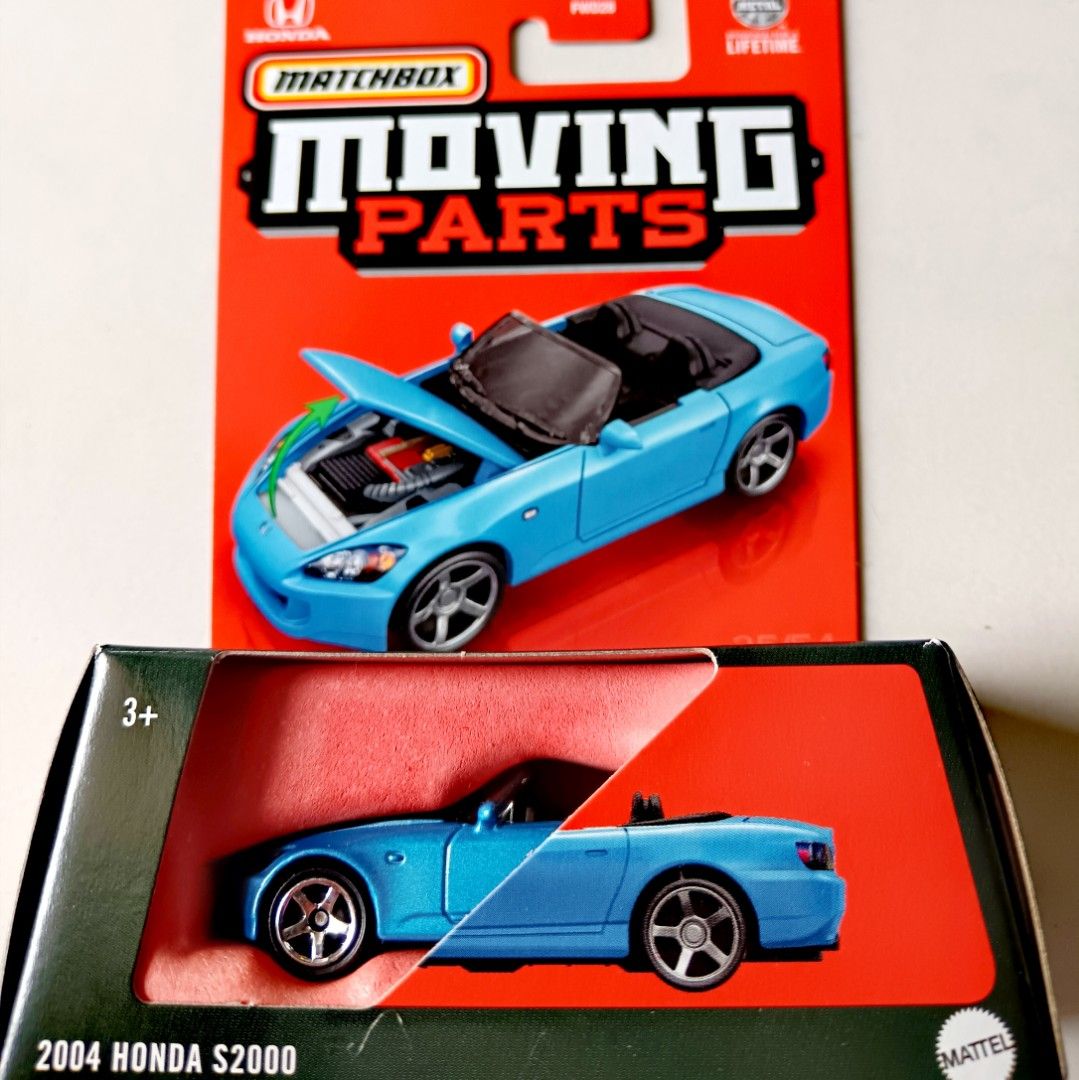 MATCHBOX MOVING PARTS 2024 Honda S2000 + Mazda RX-7 + Mercedes Benz ...