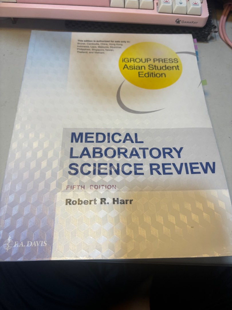 Medical Laboratory Science Review 5th edition Robert Harr, Hobbies ...