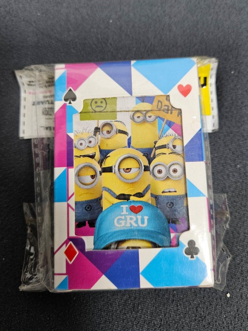 Minion Poker Card, Hobbies & Toys, Toys & Games on Carousell