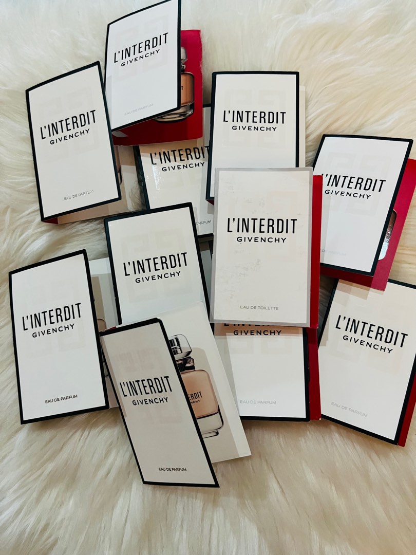 PER PIECE - GIVENCHY EAU DE TOILETTE / EAU DE PARFUM, Beauty & Personal ...